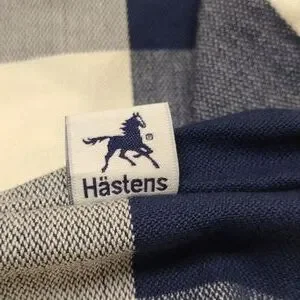 Hasten | Other | Hastens Blue White Checkered Pull Sting Coverbag ...